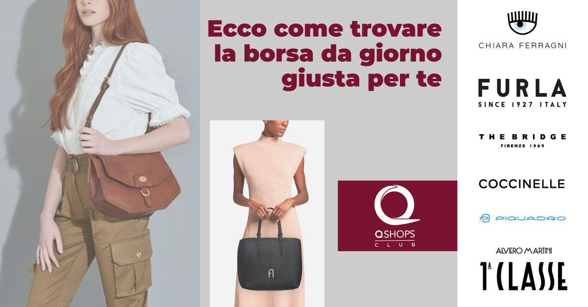 Qshops | Borsa da giorno pratica e trendy? Ecco come trovare quella più ...